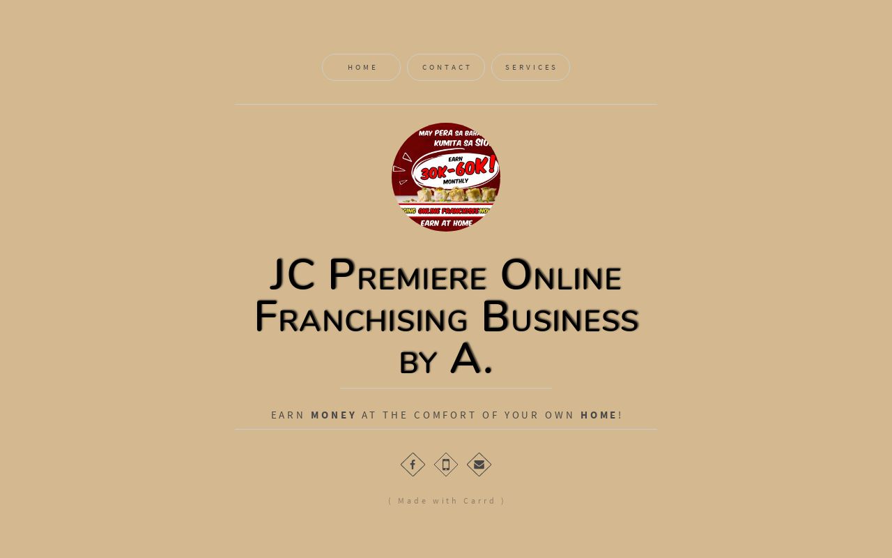JC Premiere Online Franchising Business by A.